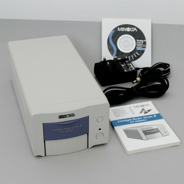 Konica Minolta Dimage Scan Dual II Photo, Slide & Film Scanner for sale ...