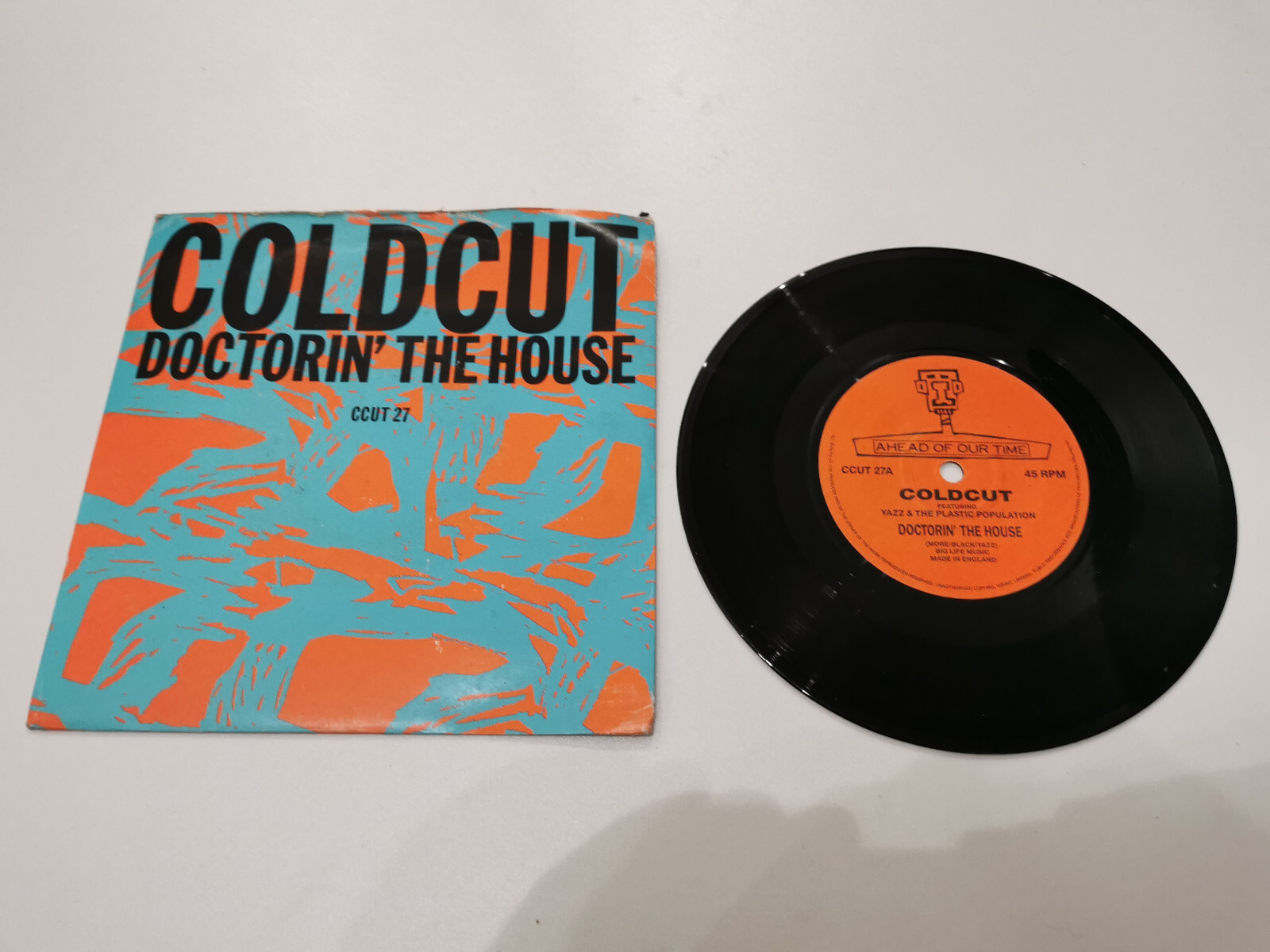 coldcut doctorin the house 7" vinyl record very good condition | eBay UK