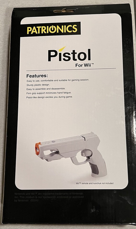 NINTENDO WII NEW INTEC GUN REMOTE/NUNCHUCk #Q13 & NEW WILD WEST 3D ...