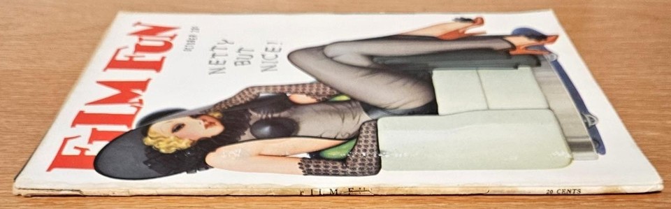 Film Fun Magazine October 1937 Cover Only/Mostly | eBay