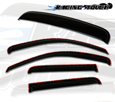 Sun roof & Window Visor Wind Guard In Channel 5pcs 2006-2011 Chevrolet ...
