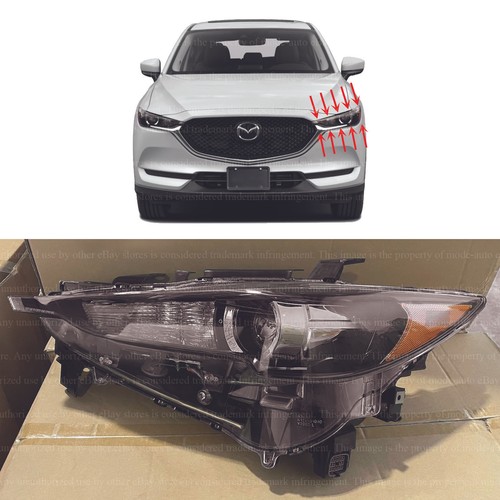Front LED Headlight Replacement for 2017 2021 MAZDA CX-5 w/o AFS Left ...