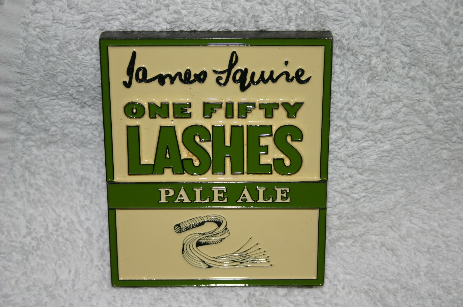 James Squire. "150 Lashes" Type 1 Beer Badge/Tap/Top/Decal | eBay