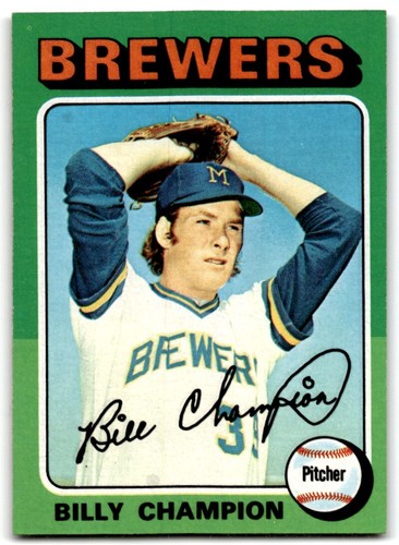 1975 Topps Billy Champion . Milwaukee Brewers #256 | eBay