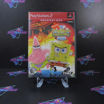 Spongebob Squarepants The Movie GH PS2 PlayStation 2 AD Complete ...