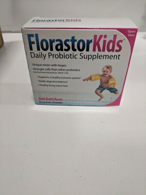 Florastor Kids Daily Probiotic Supplement, 30 Packets | eBay