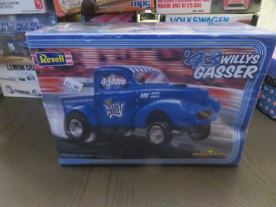 Monogram 43 Willys Pickup Gasser Sealed 1/24 | eBay
