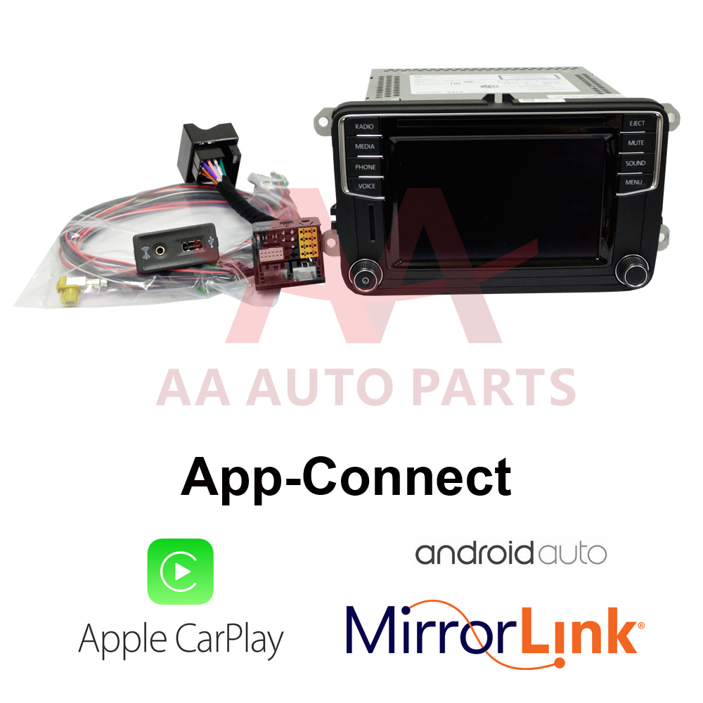 Genuine Volkswagen Carplay Android Auto Composition Media Radio - Plug ...