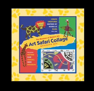 Art Safari Collage Activity Kit by The Museum of Modern Art | eBay