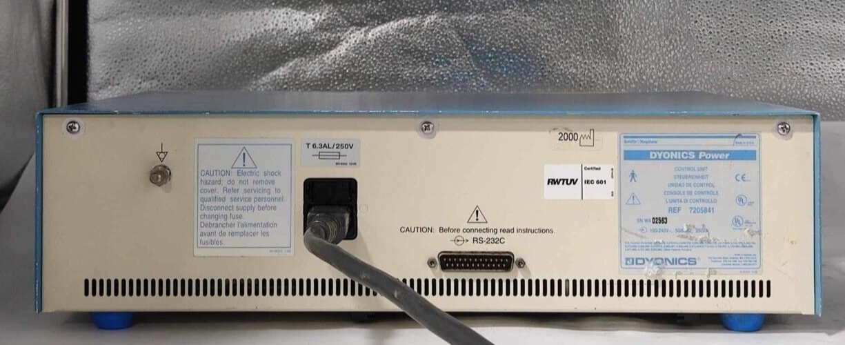 Smith & Nephew 7205841 Dyonics Power Control Unit Console for sale ...