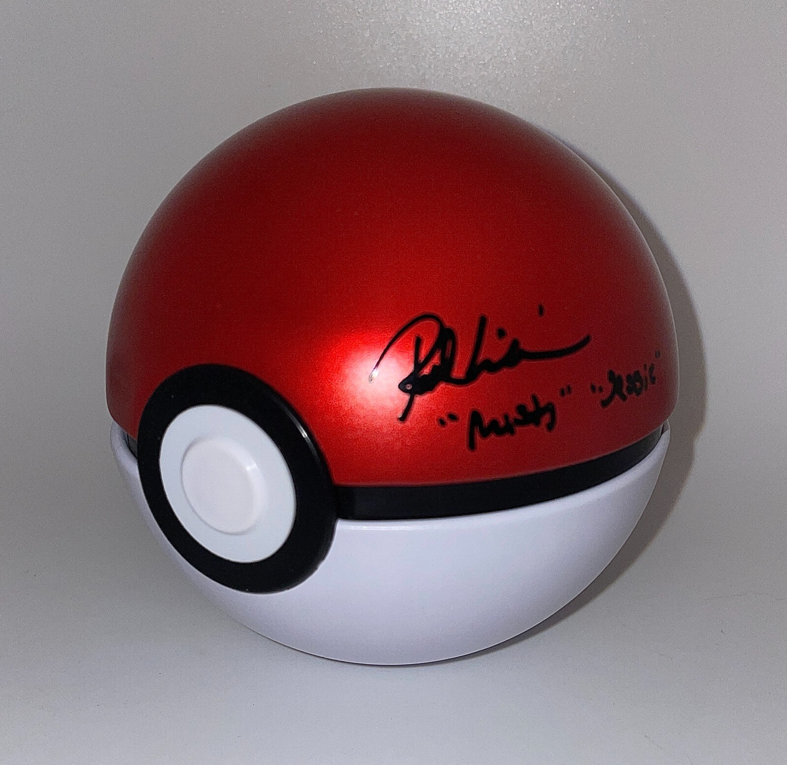 RACHEL LILLIS Signed POKEBALL Misty & Jessie POKEMON In Person ...