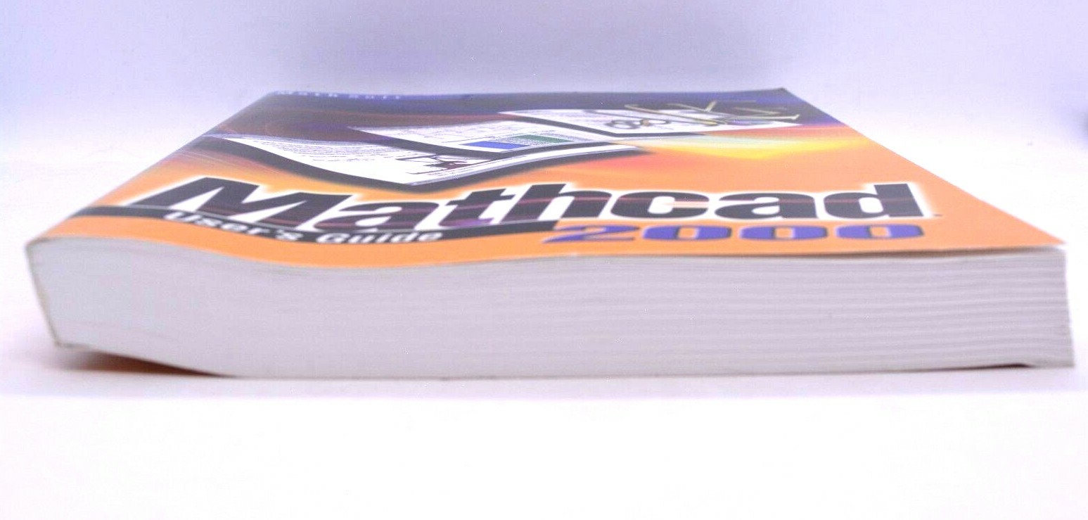 MATHCAD USER'S GUIDE 2000 Professional & Standard By Et Al Mathsoft ...