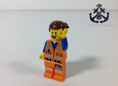 The LEGO Movie Emmet Minifigure Wide Smile tlm072 For 70814 Construct ...