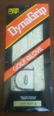 NOS DynaGrip Master Grip Golf Glove Ladies' Left Right Professional ...