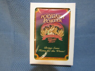 Gemaco Polygamy Porter Playing Cards Deck Wasatch Beers # | eBay