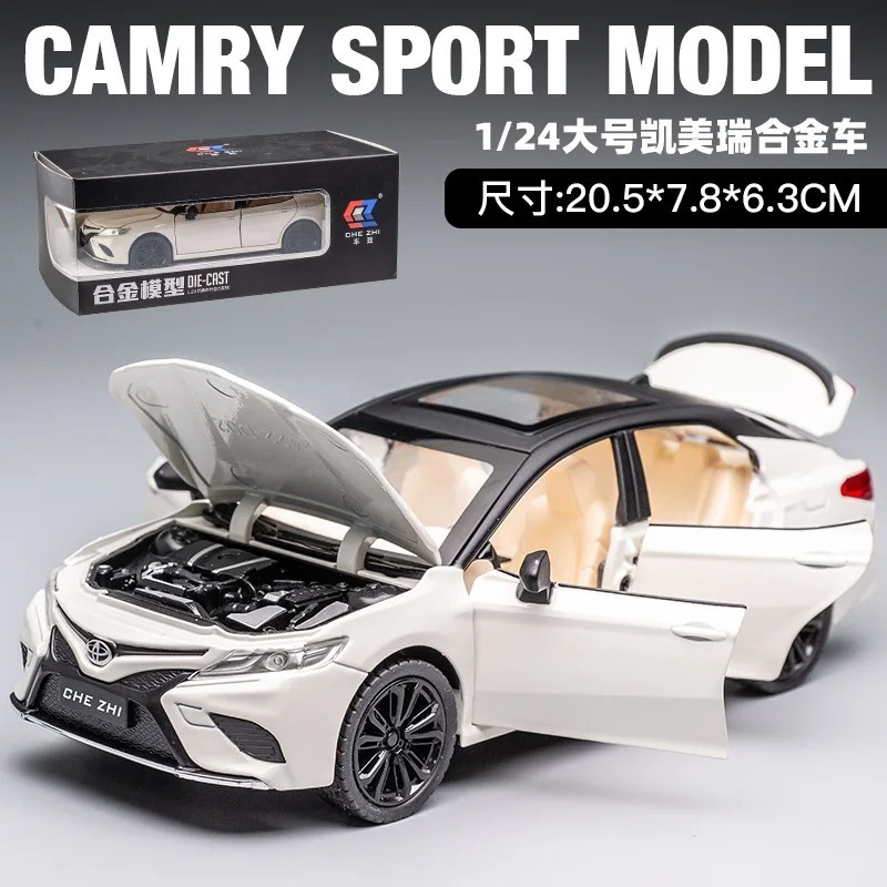 1:24 Toyota Camry SUV Alloy Car Model Metal High Simulation Sound Light ...