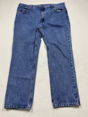 Diamond Gusset Men’s Blue Jeans Size 44x32 | eBay