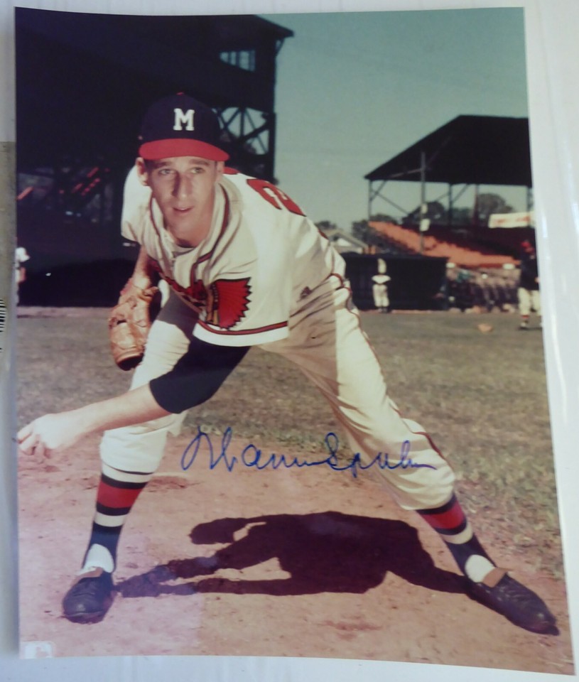 Warren Spahn Autographed 8 x 10-inch Photo | eBay