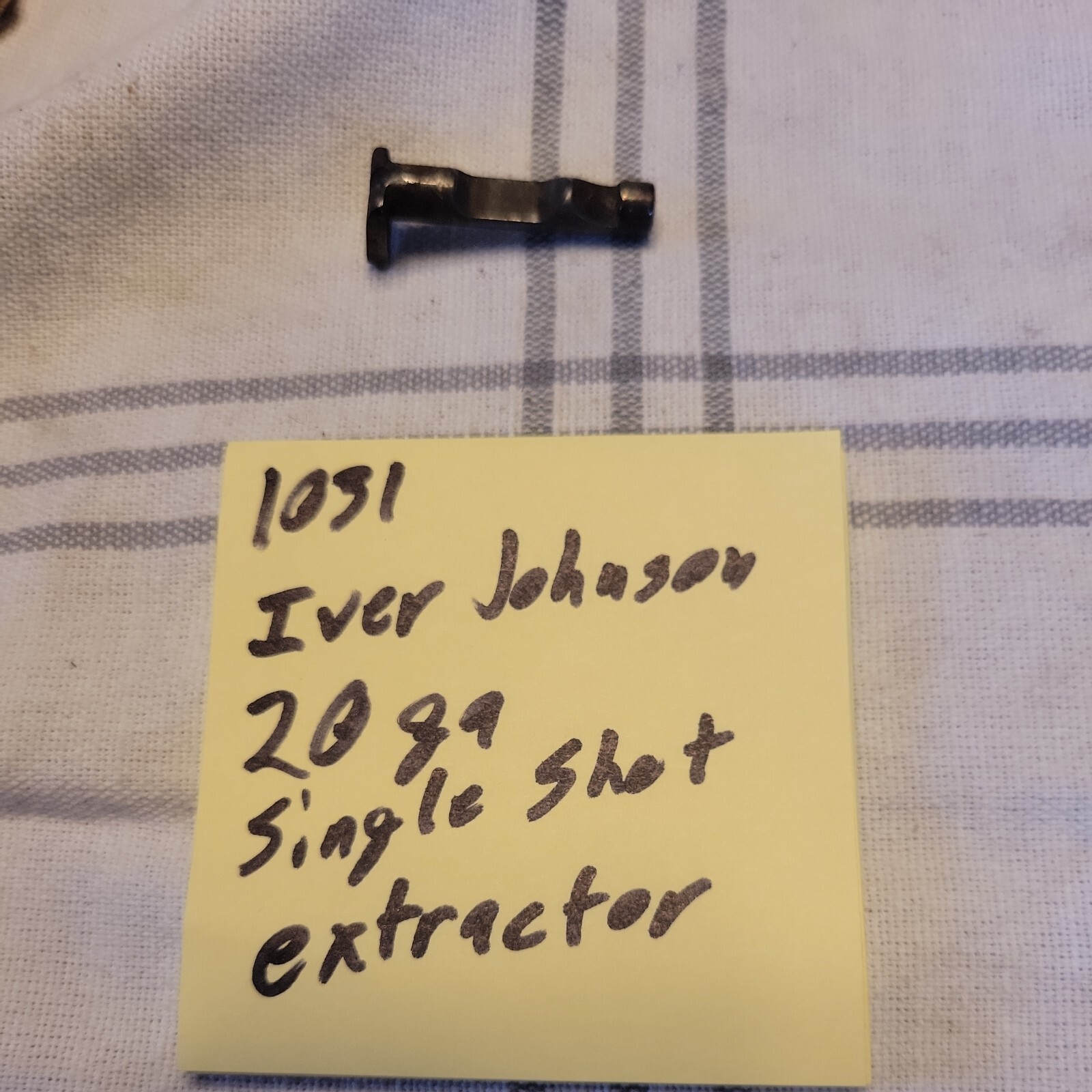 1031 Iver Johnson Single Barrel Shotgun Ejector / Extractor - 20ga | eBay