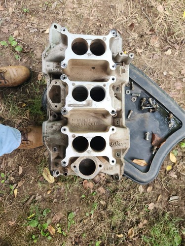 mopar 340 six pack intake manifold | eBay