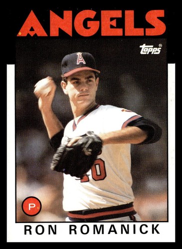 1986 Topps #733 Ron Romanick California Angels Baseball Card | eBay