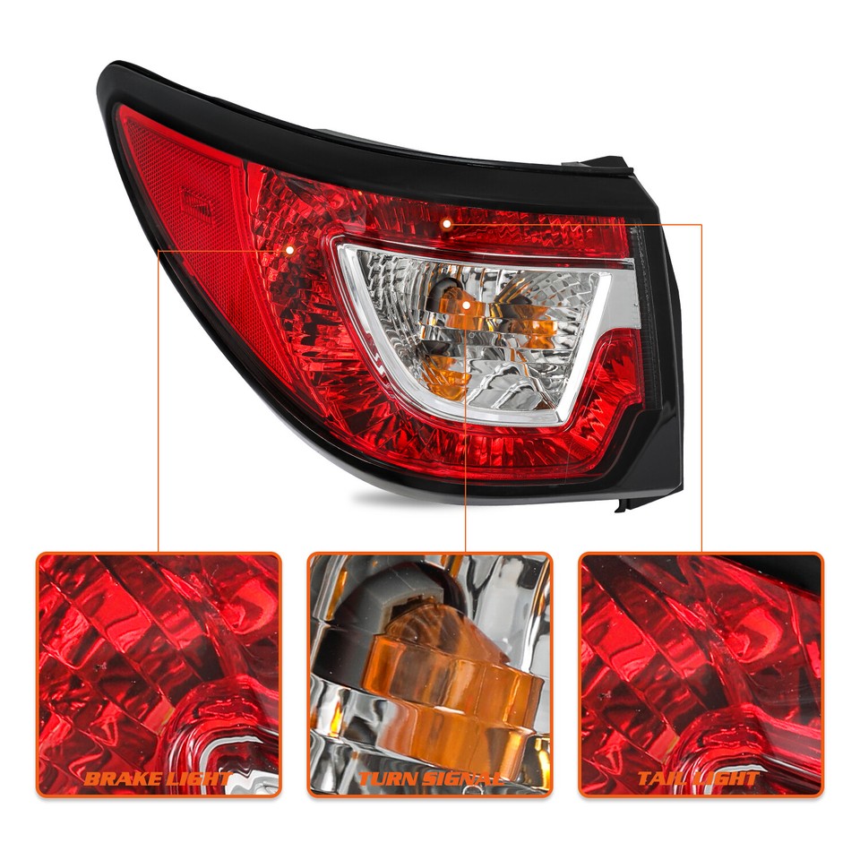 Tail Light For 2013-2017 Chevy Traverse Tail Lamp Rear Outer Driver ...