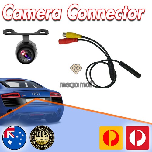 Car Reverse Backup Camera 4-Pin Female To Male Connector RCA CVBS Wire ...