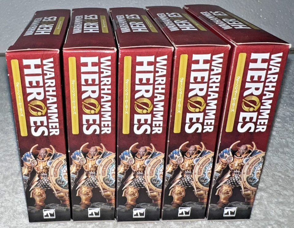 WARHAMMER HEROES CITADEL MINIATURE LOT OF 5 UNOPENED BOXES **NEW** | eBay