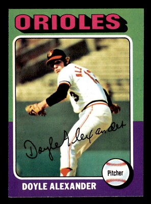 1975 Topps Baseball #491 Doyle Alexander NM | eBay