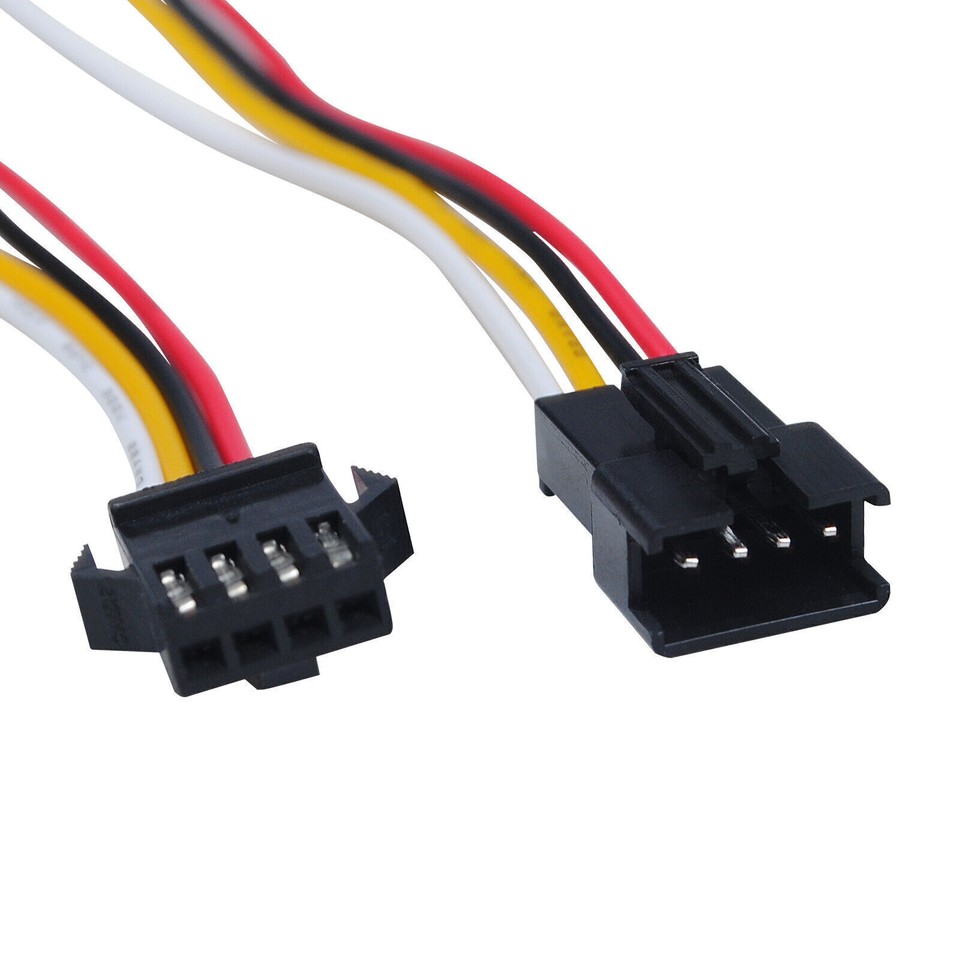 5x Male + 5x Female JST SM 2.54mm Pitch Connector Cable Plug Wire 2/3/4 ...