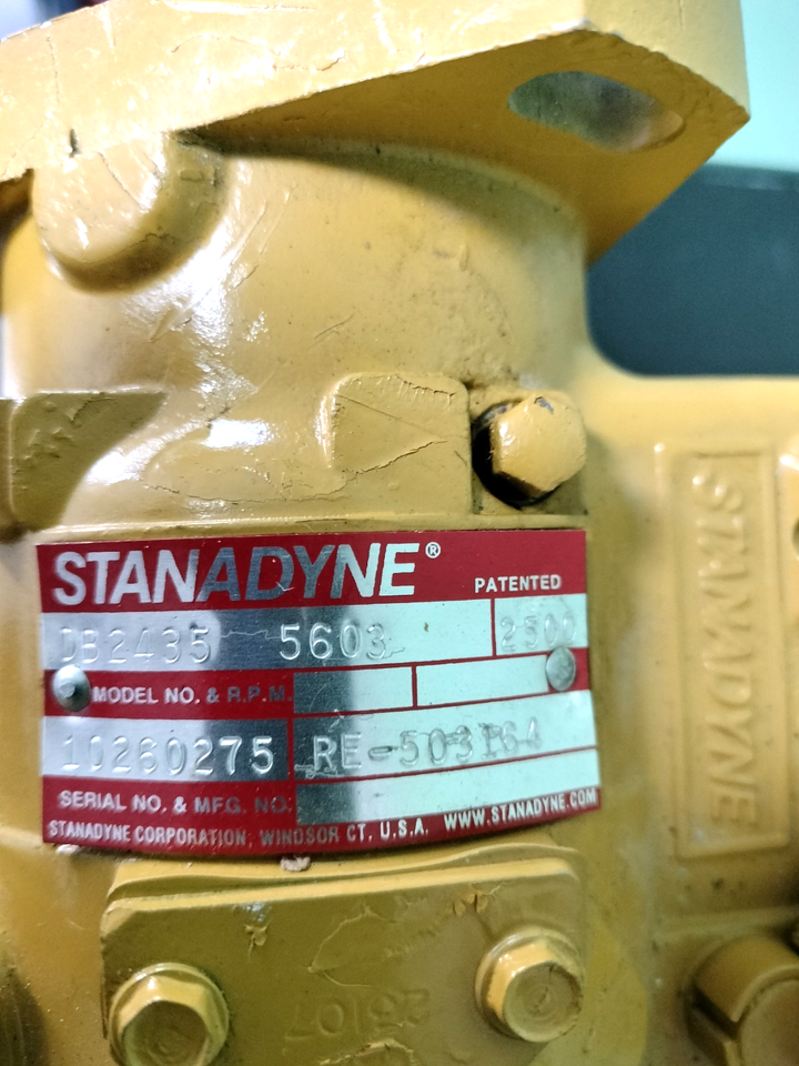 RE-503164 / DB2435-5603 REBUILT STANADYNE / JOHN DEERE INJECTION PUMP ...