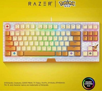 Razer Pokemon Eevee Ver.Keyboard Pokemon Edition Brand New Unused | eBay
