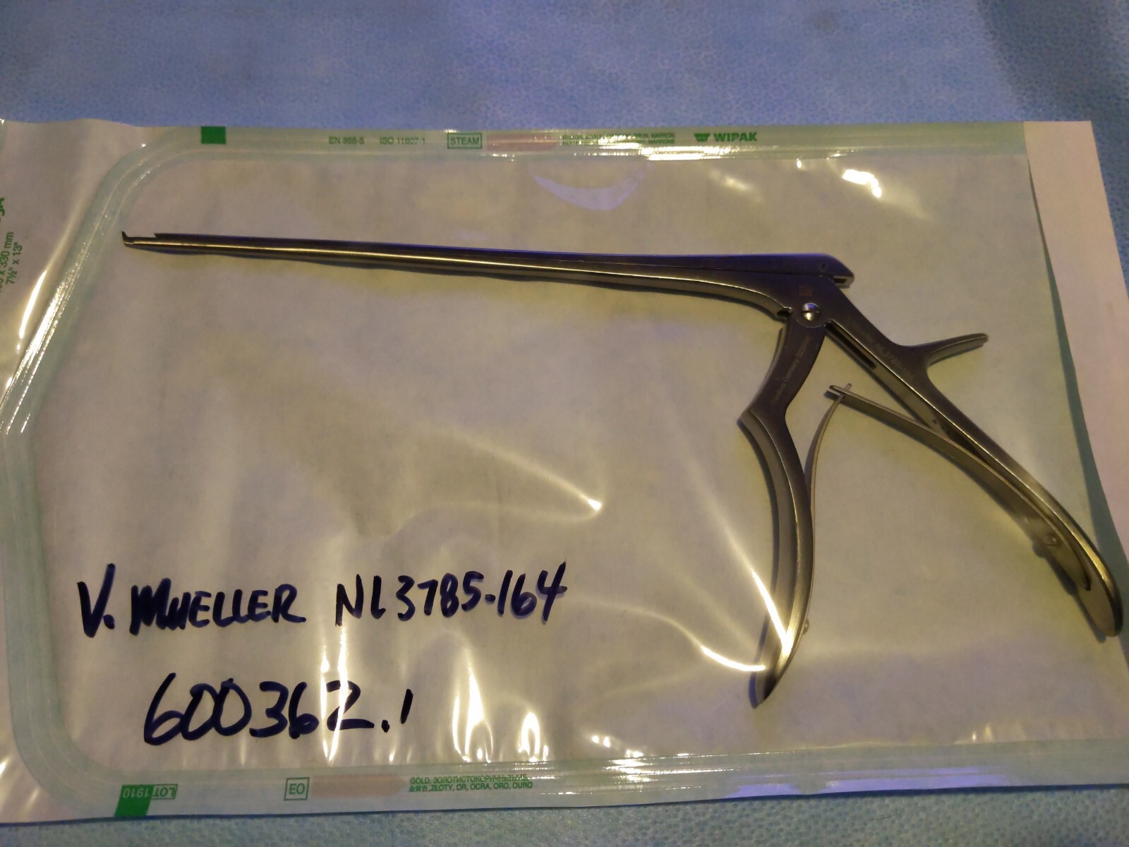 V. Mueller NL3785-164 Rhoton Sella 1mm x 40° Surgical Rongeur Punch | eBay