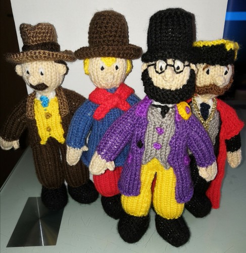 New Hand Knitted Captain Flack Plushie From Trumpton. Based on Alan ...