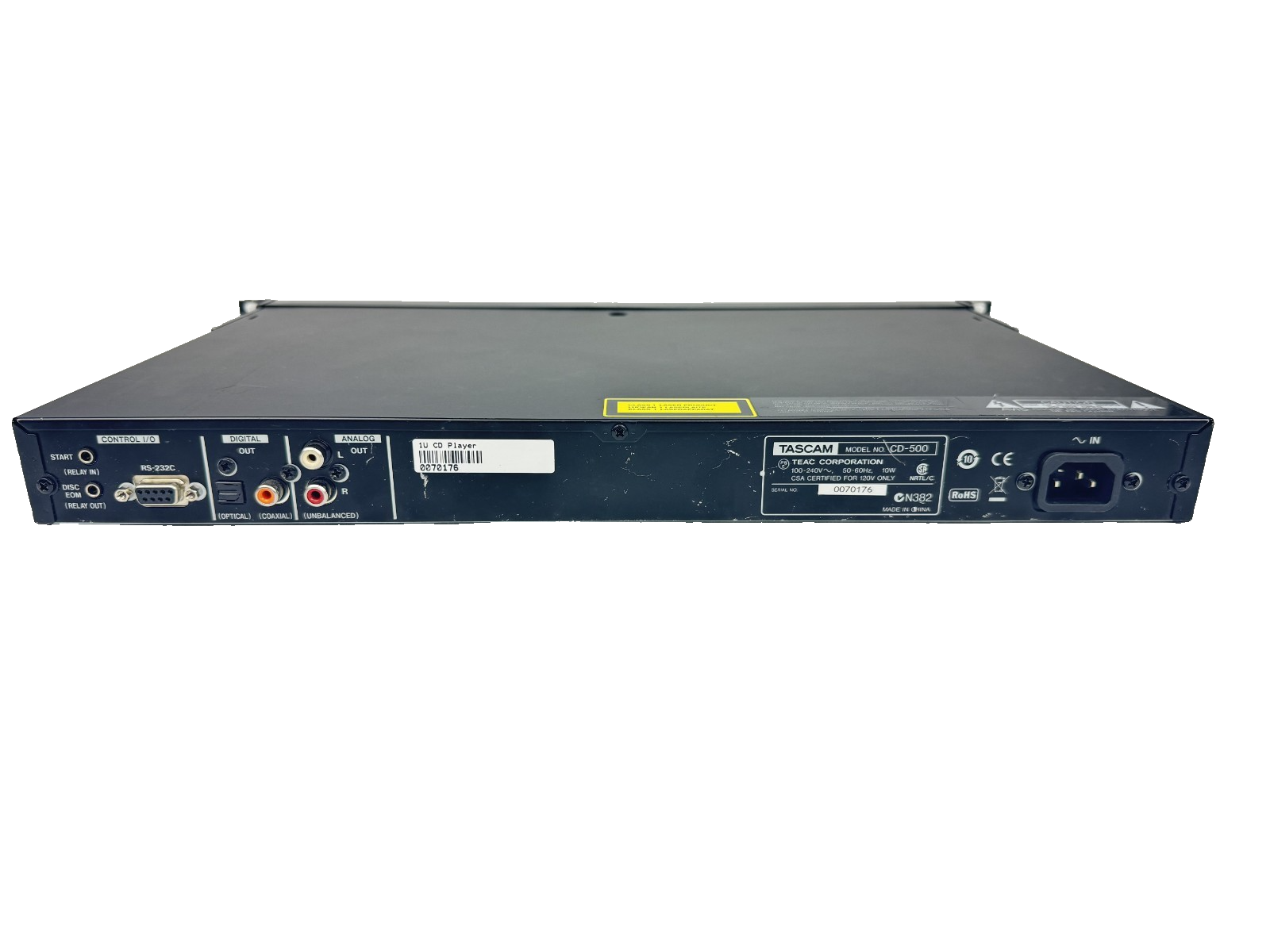 TASCAM CD-500 Rack-mounted CD Player, USED | eBay