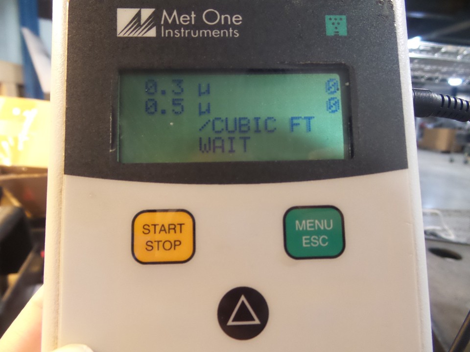 Met One GT-521 Particle Counter W/ Met One G3120 Probe, Case and ...