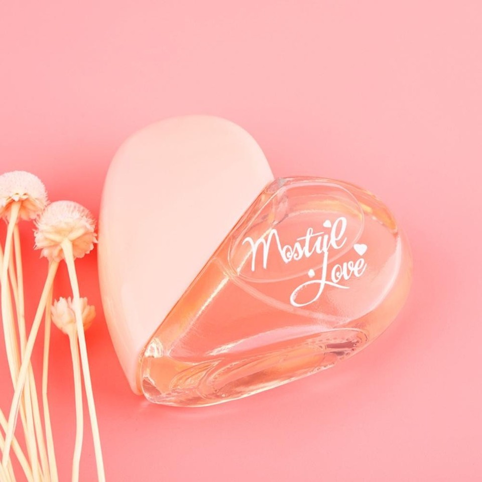 Heart-shaped women's Perfume Long lasting Fragrance group Small 50ml ...