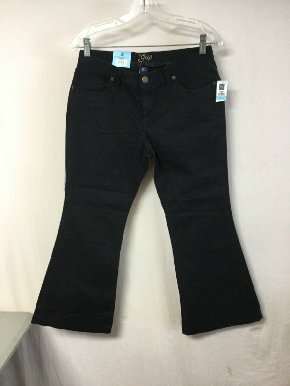 NWT Girl's Superlastic Plus Size Gap Pants Size 12 Plus Black #911L | eBay