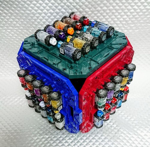 Kamen Rider DX Full Bottle 60 Pieces Complete Build Driver Bottles ...