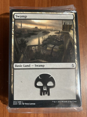 Pack of 80 Basic Lands from Amonkhet Bundle Magic the Gathering | eBay