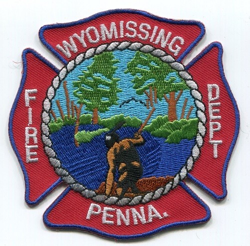 PENNSYLVANIA - Wyomissing Fire Dept. - [ Shoulder Patch ] | eBay