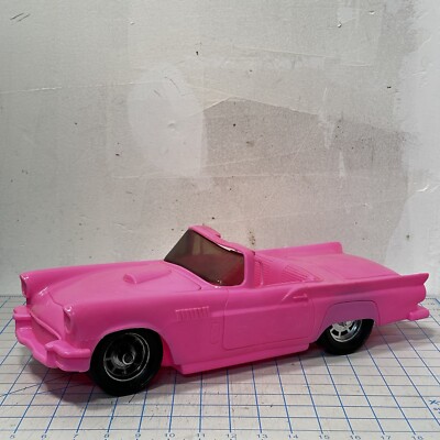 American Plastic Toys Pink Thunderbird Fashion Doll Car 17” Inches Fits ...