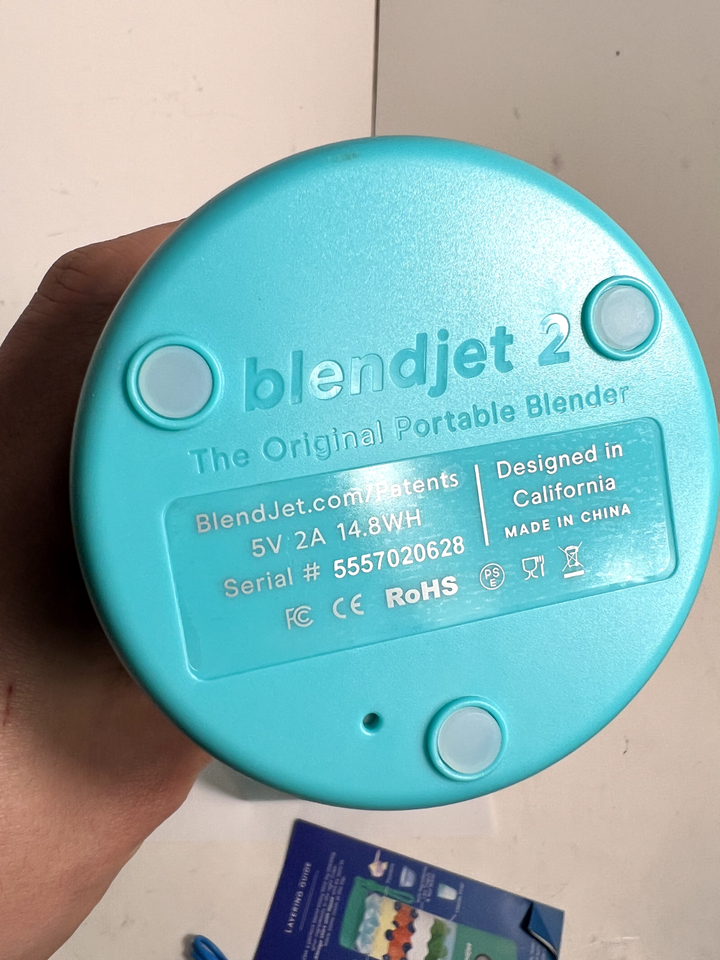 Blendjet 20 Oz. Blendjet 2 Portable Rechargeable Blender Mint - BRAND ...