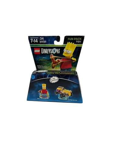 LEGO Dimensions The Simpsons Bart Fun Pack (71211) for sale online | eBay