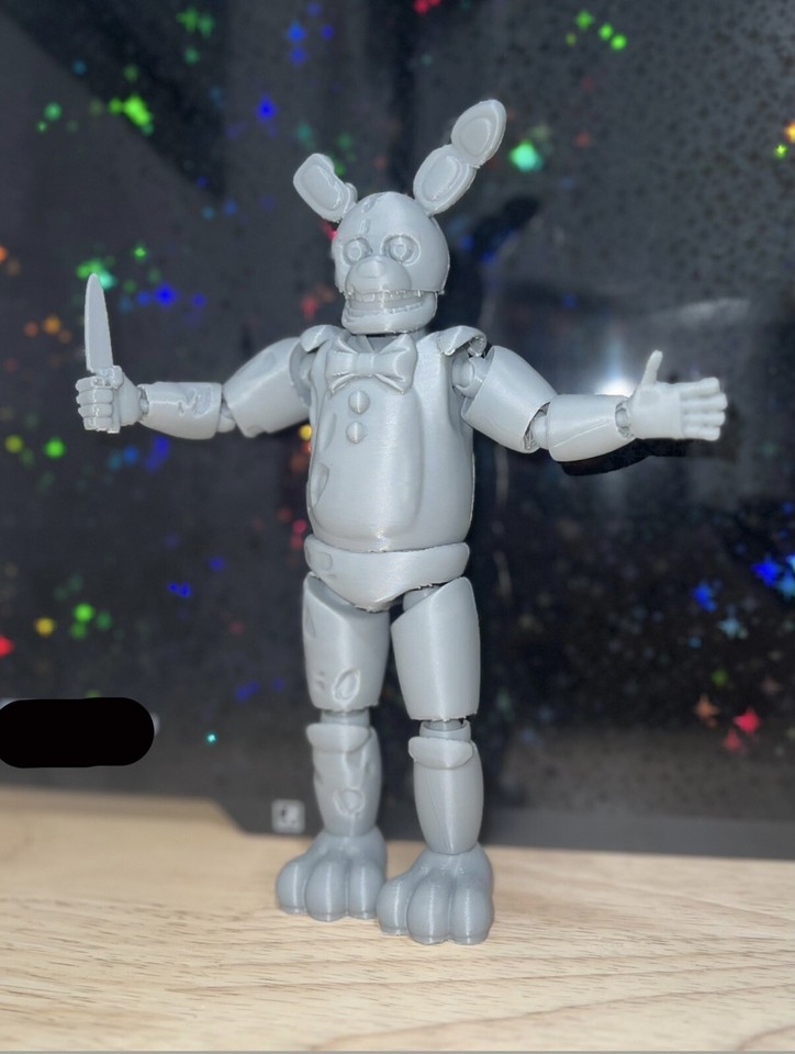 NEW Yellow Rabbit / Springtrap custom FNAF Five Nights At Freddy’s ...