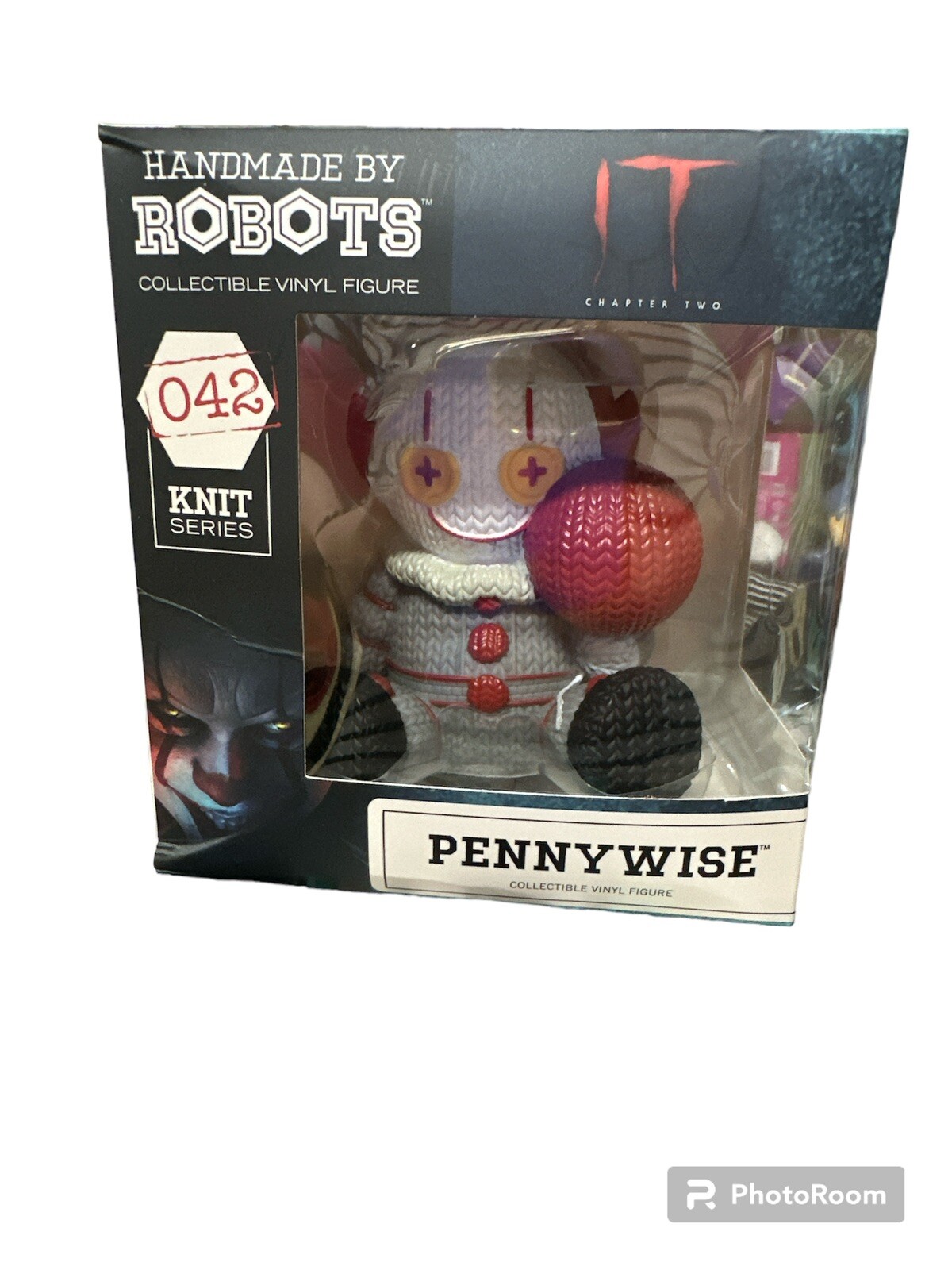 Handmade By Robots IT PENNYWISE THE CLOWN Knit Series 42 Vinyl Figure ...
