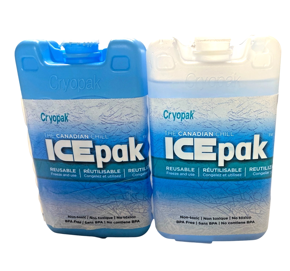 Cryopak Icepak Reusable Lunch Size Ice Pack Cooler Freezer Block BPA ...