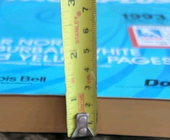 1993 Ameritech PagesPlus Far North Suburban White & Yellow Pages Phone ...