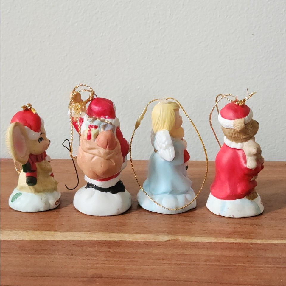 CVS Christmas Ornaments Lot 1994–1997 | Mouse, Santa, Angel, Bear | eBay
