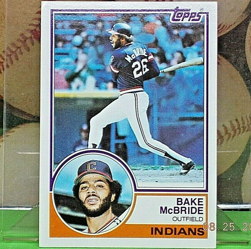 1983 TOPPS Baseball Card # 248 *** BAKE McBRIDE *** Cleveland Indians | eBay.de